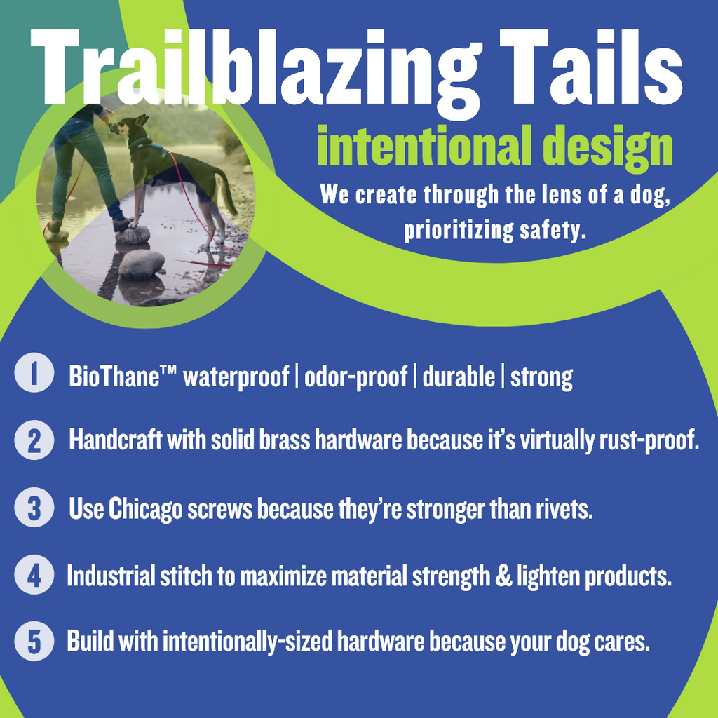 BioThane dog leashes and gear! – Trailblazing Tails
